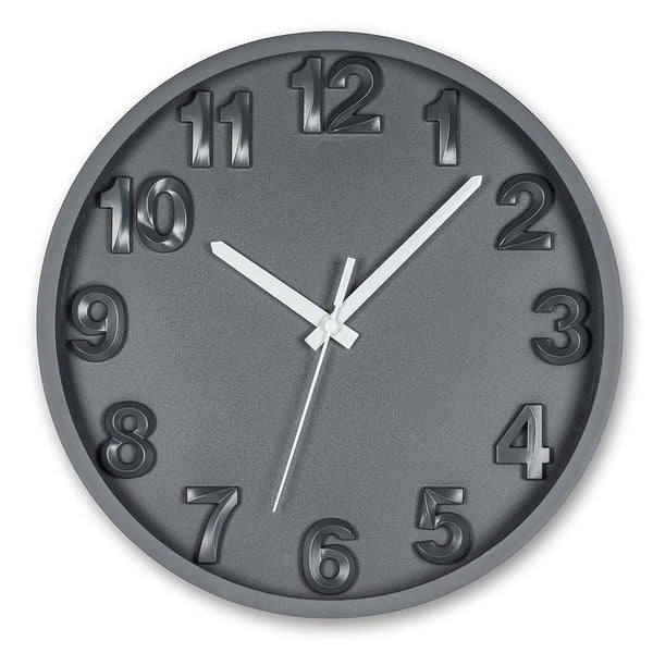 Bold Number Wall Clock - Charcoal - Pulp & Paperie