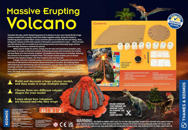 Thames & Kosmos - Massive Erupting Volcano STEM Kit - Pulp & Paperie