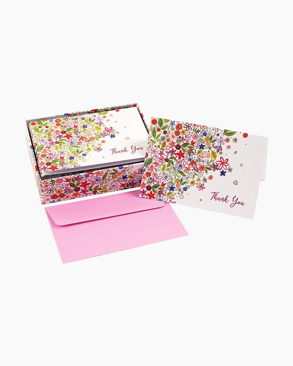 Floral Daydream Thank You Note Cards - Pulp & Paperie